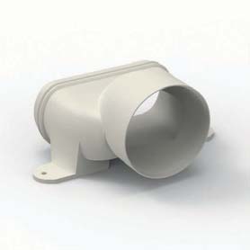 Linear reduction 140x04>Ø80 Renson | System-air